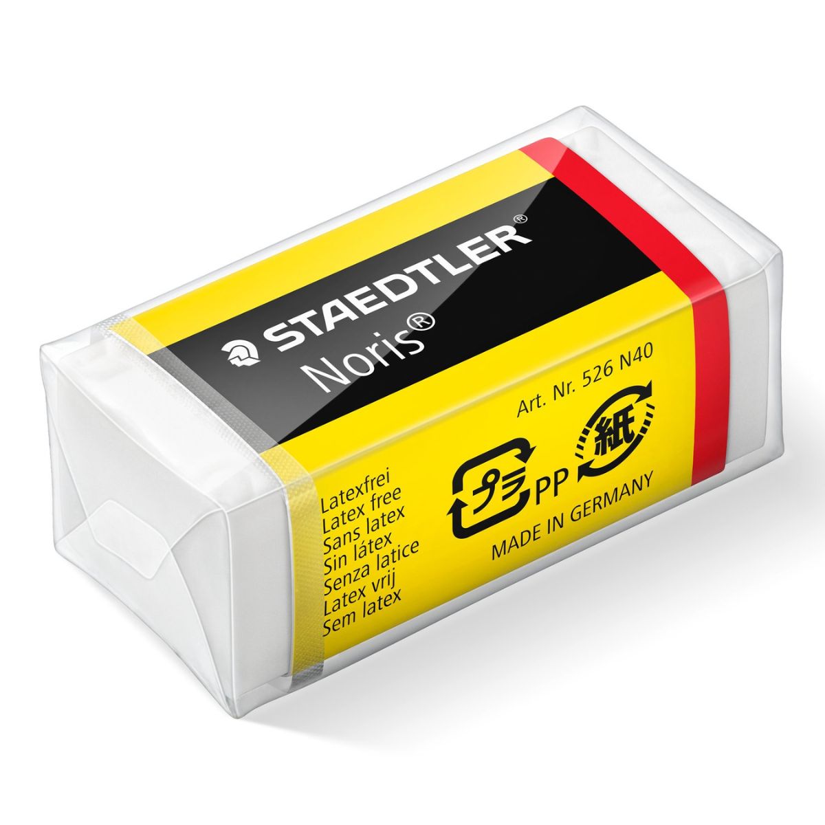 Borracha Staedtler Noris - 526 N40 – Mundo do Artista