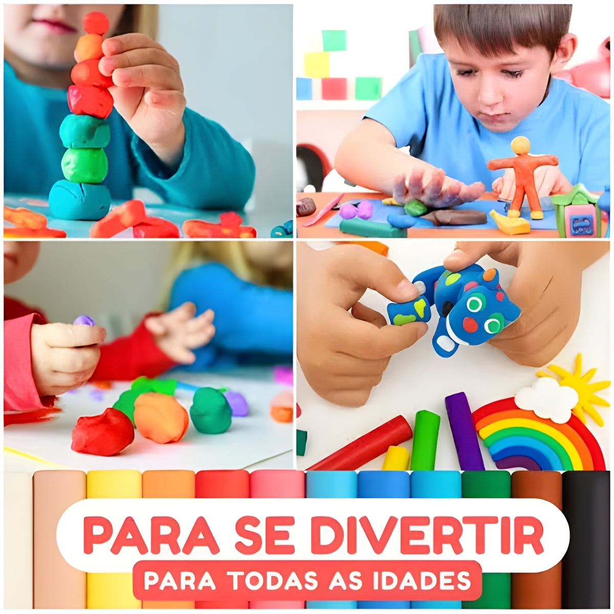 Massa de Modelar 180g com 12 Cores - Cis – Mundo do Artista