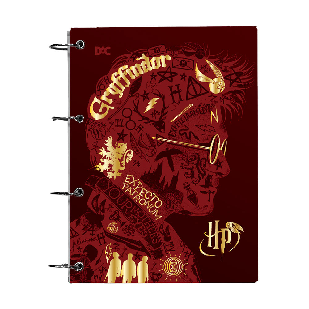 Caderno com Argolas Soltas Universitário - Harry Potter 20x27,5cm 90g/ – Mundo do Artista