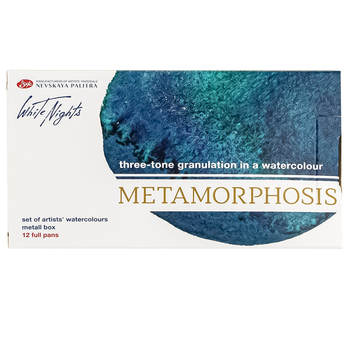 Estojo Metal Aquarela Nevskaya Palitra Metamorphosis White Nights Past ...