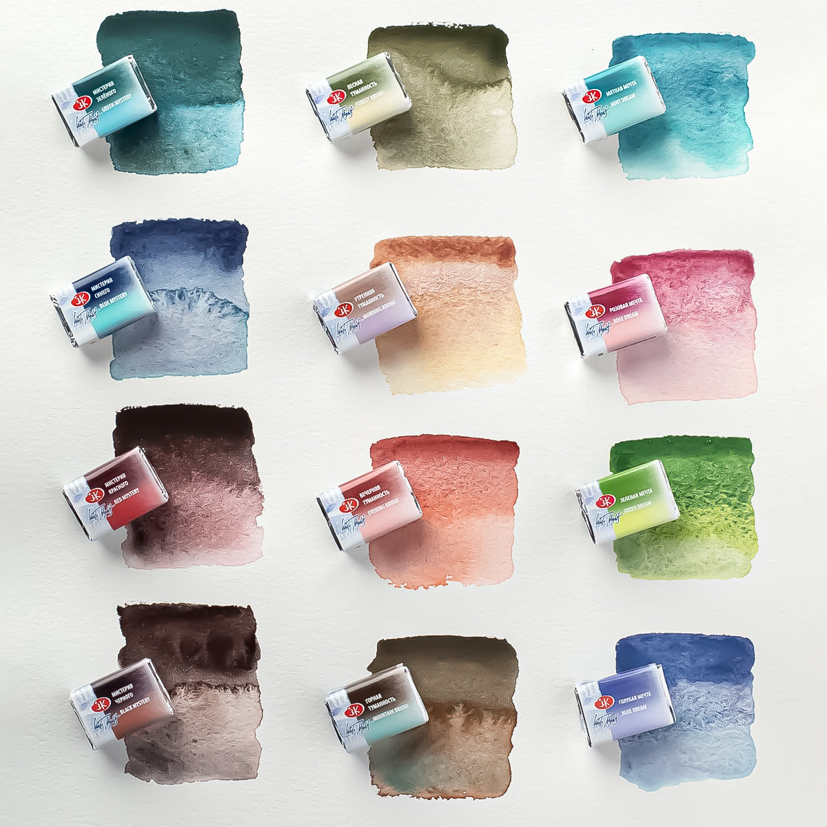 Estojo Metal Aquarela Nevskaya Palitra Metamorphosis White Nights Past ...